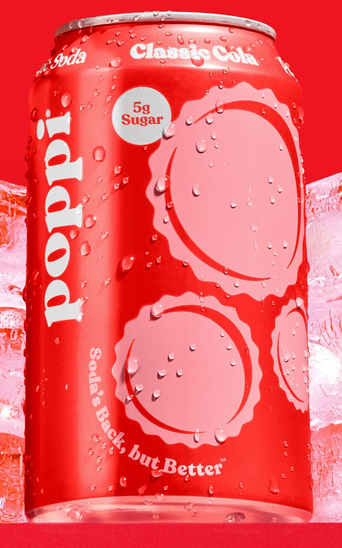 Poppi Prebiotic Soda Classic Cola – Coach House Wine & Spirits