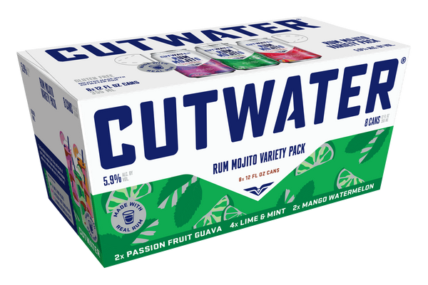 Cutwater Rum Mojito Variety Pack 24 12oz cans – Coach House Wine & Spirits