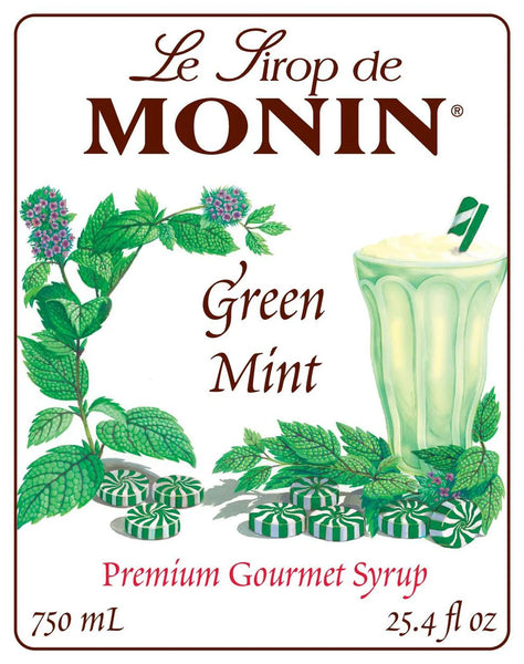 Monin Green Mint Syrup – Coach House Wine & Spirits